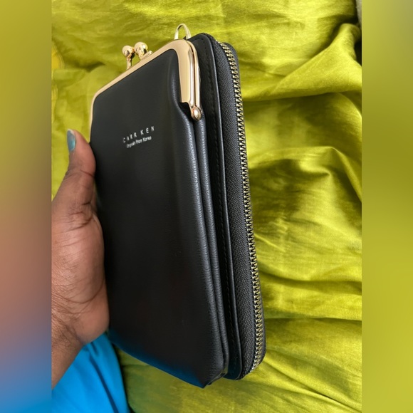 Carr Ken | Bags | Carr Ken Black Walletcell Phone Bag From Korea | Poshmark